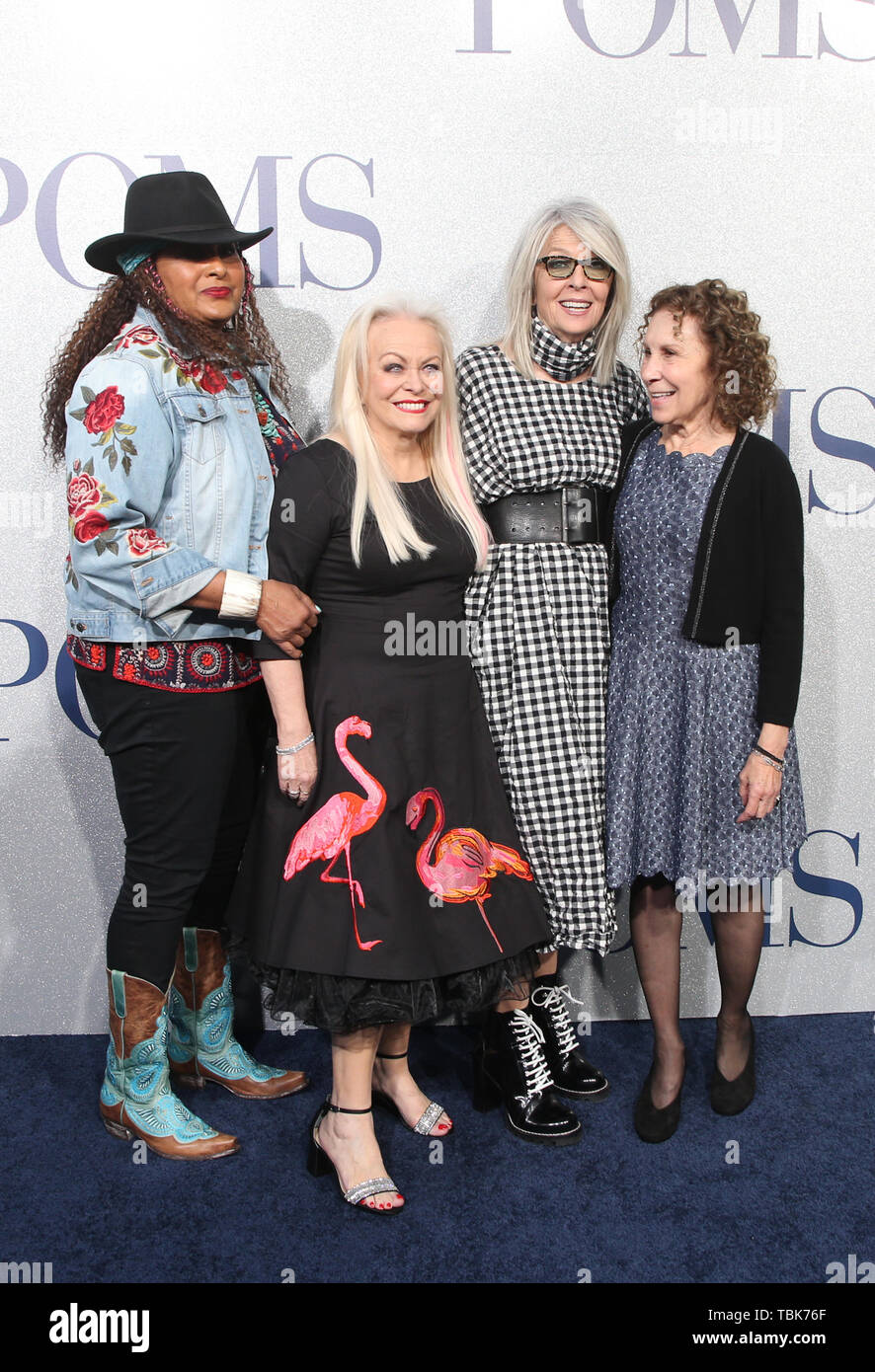 Premiere of STX's 'Poms' Featuring: Pam Grier, Jacki Weaver, Diane ...