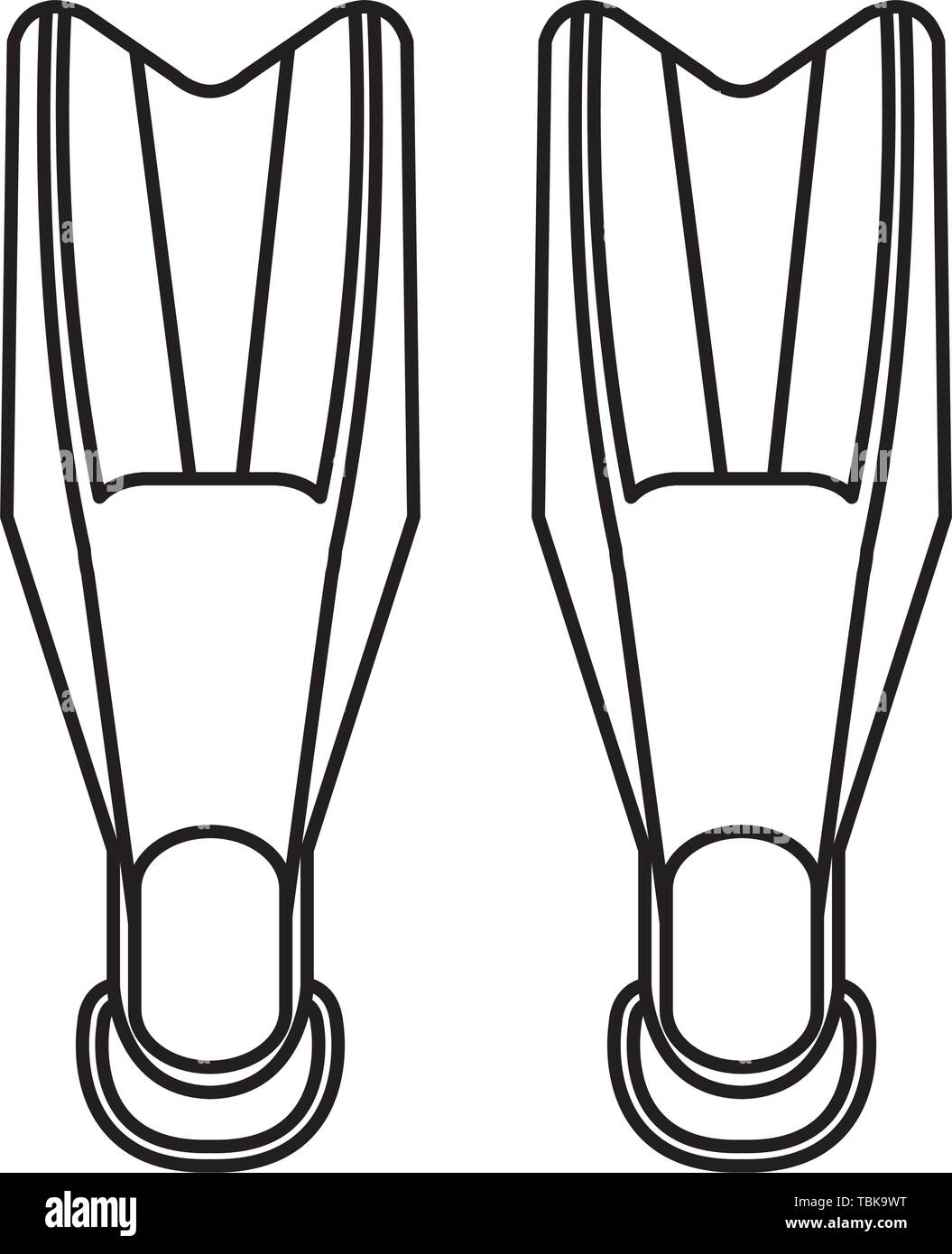 Freediving Stock Vector Images - Alamy