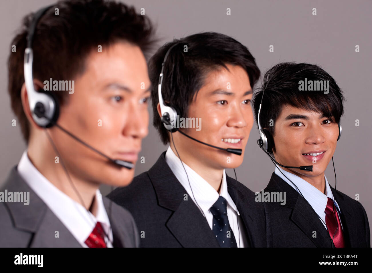Customer service staff Stock Photo - Alamy