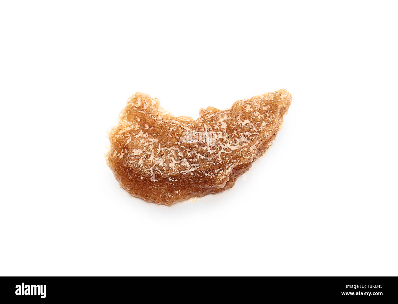 Sample of sugar scrub on white background Stock Photo - Alamy