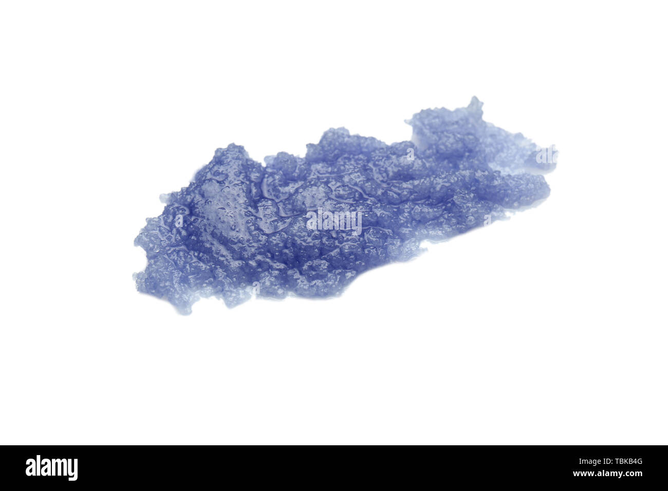 Sample of sugar scrub on white background Stock Photo - Alamy