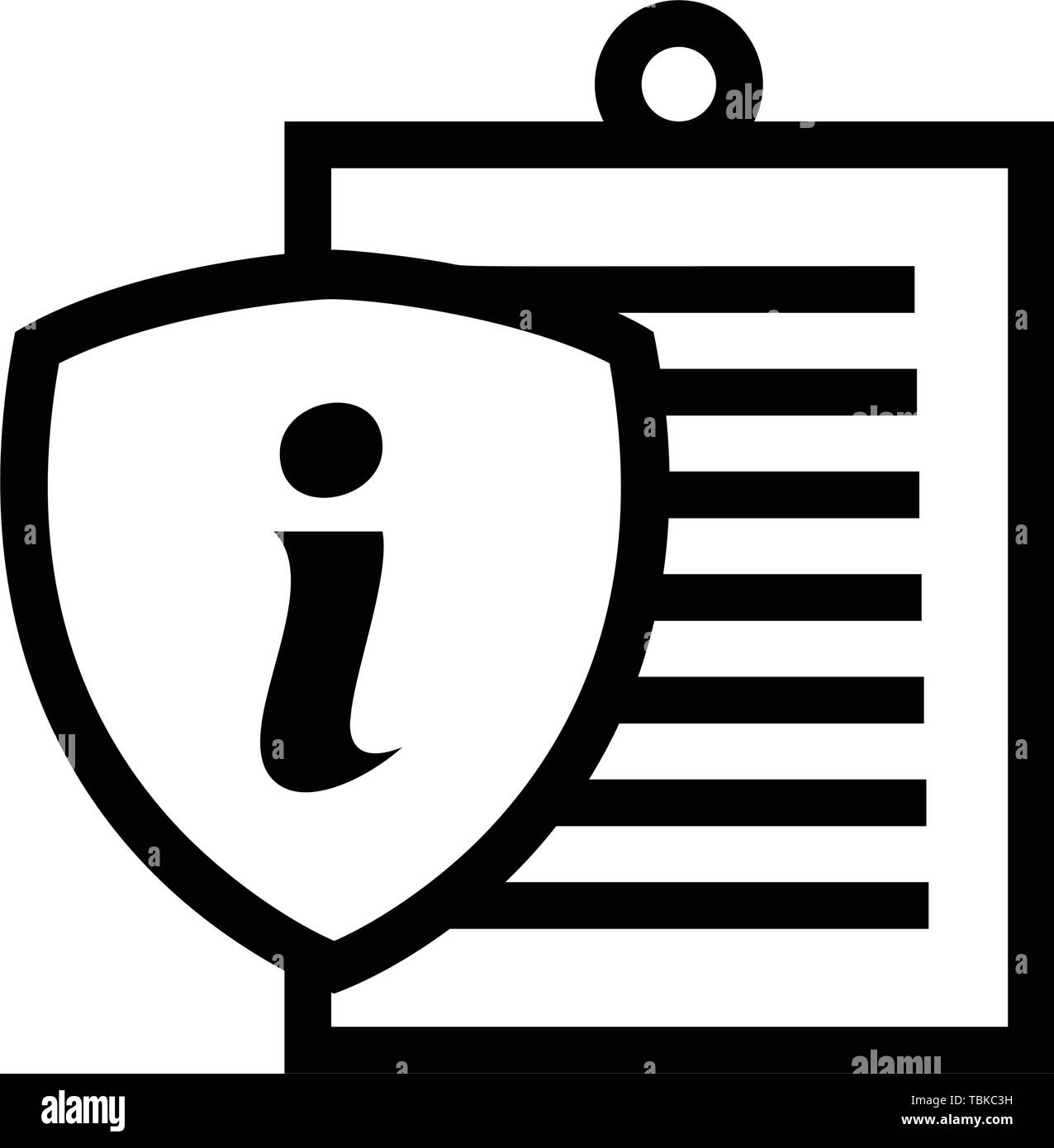 Document information icon vector Stock Vector Image & Art - Alamy