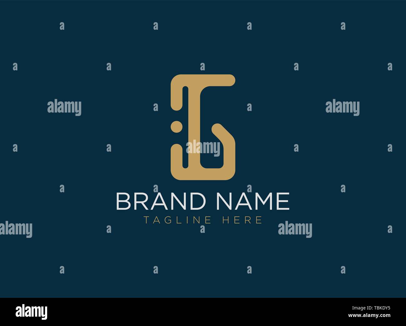 Luxury letter G logo. Elegant identity design Stock Vector Image & Art ...