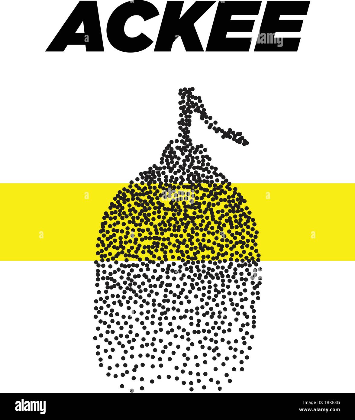 Ackee Stock Vector Images - Alamy