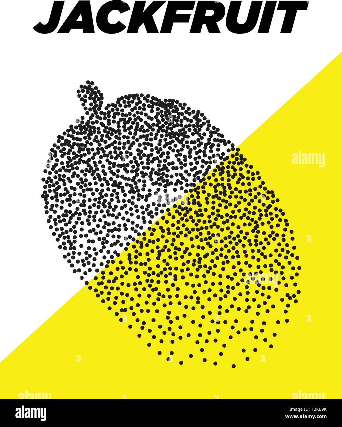 Jackfruit pattern Stock Vector Images - Alamy