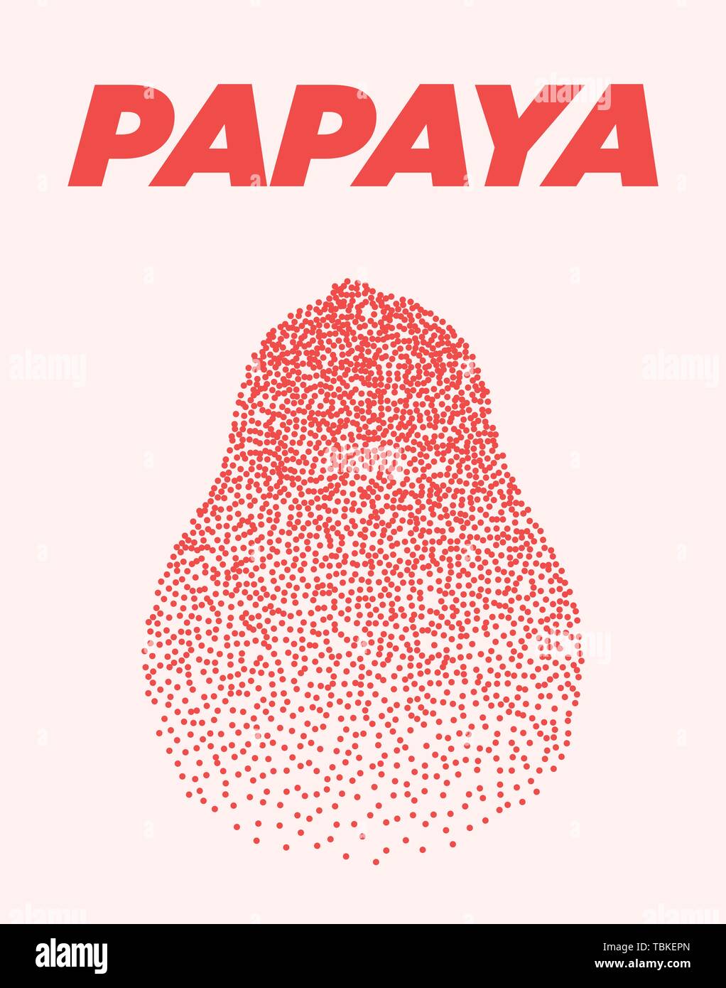 Papaya colors Stock Vector Images - Alamy