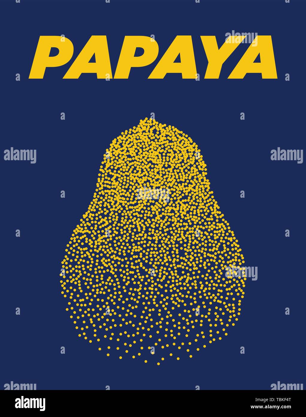 Papaya colors Stock Vector Images - Alamy