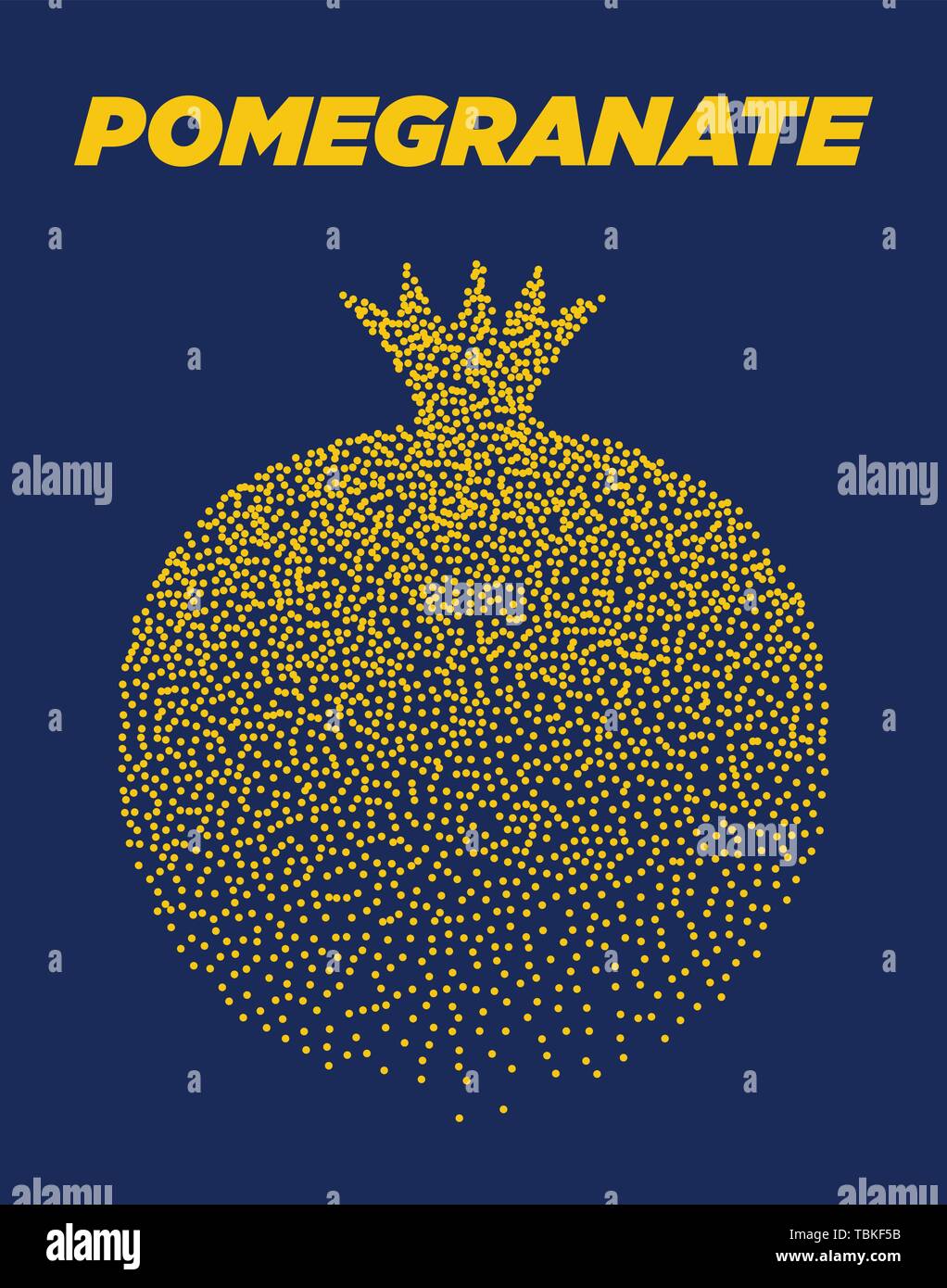 Pomegranate flower Stock Vector Images - Alamy