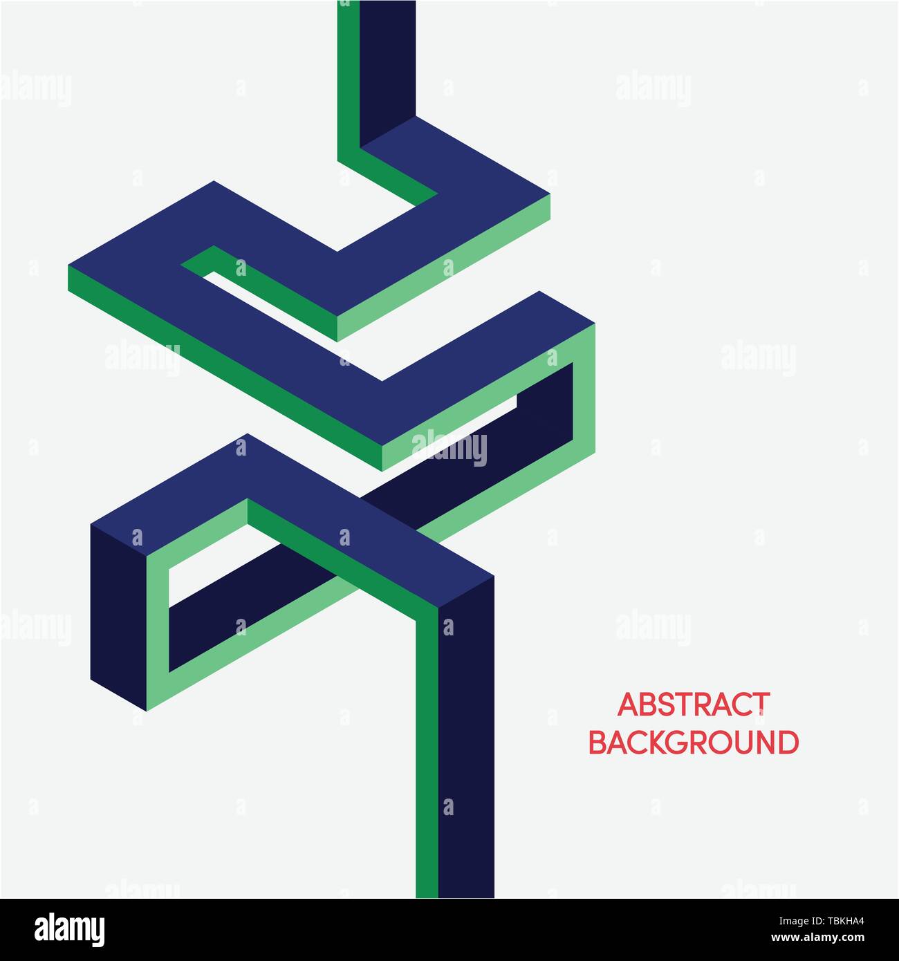 Abstract colorful geometric isometric background, can be used for ...