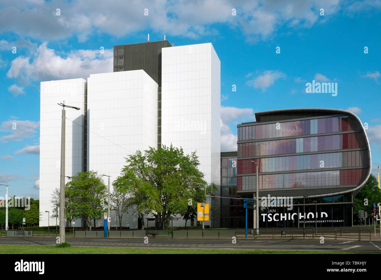 Book towers and extension building hi-res stock photography and images ...