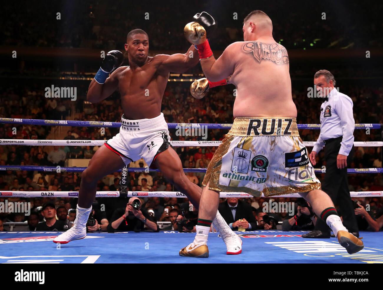 Ibo heavyweight world championships title fight madison square garden ...