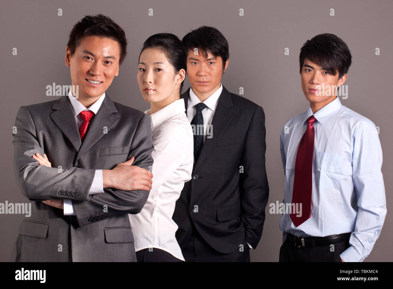 A business team Stock Photo - Alamy