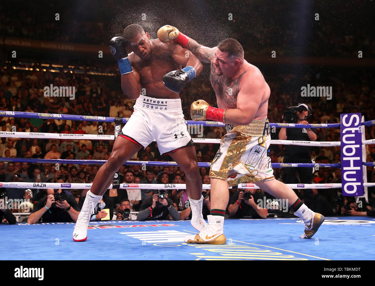 Ibo heavyweight world championships title fight madison square garden ...