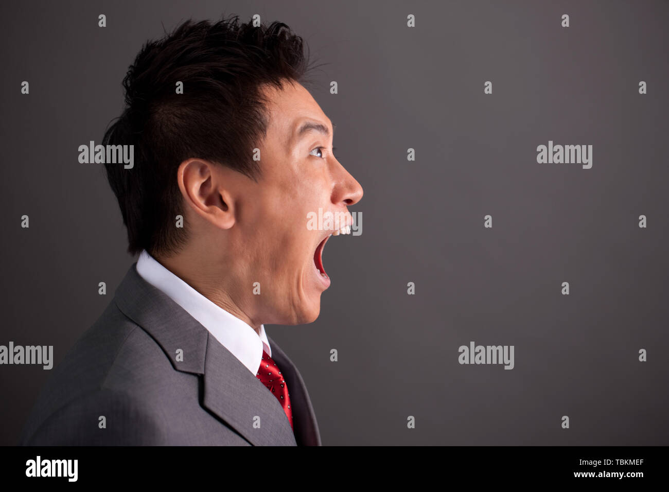 Business people's self-confidence in the workplace Stock Photo - Alamy