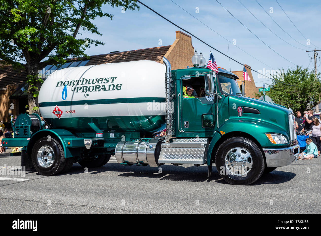Propane Transport Truck