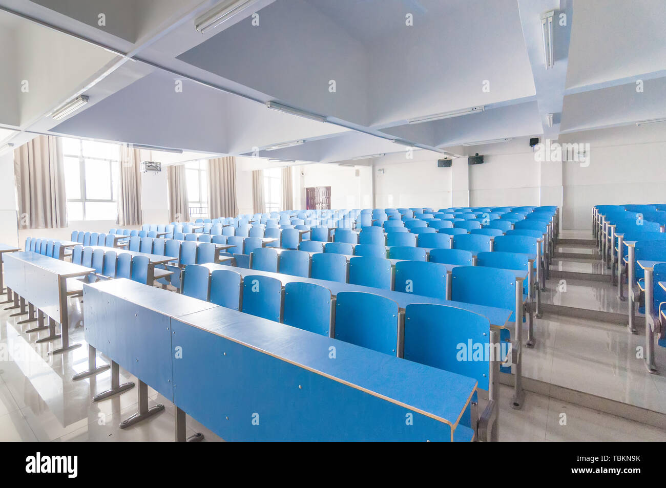 College ladder classroom Stock Photo - Alamy