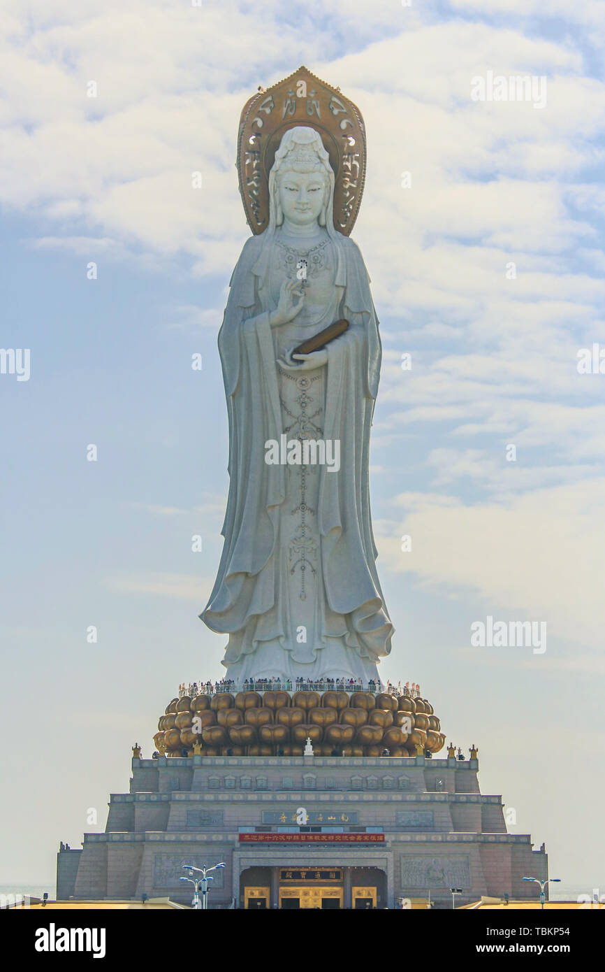 Sanya guanyin statue nanshan buddhism hi-res stock photography and ...
