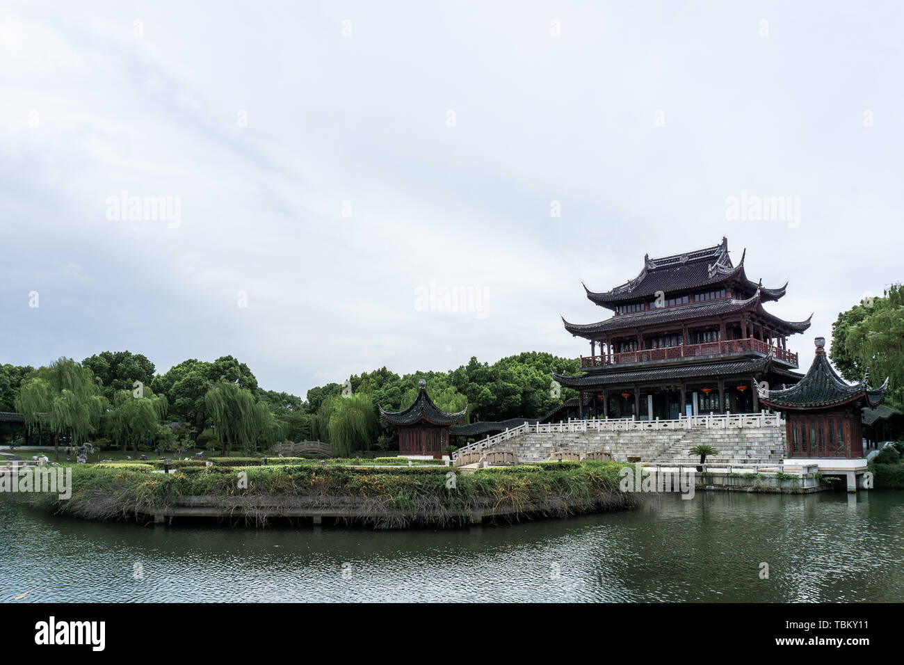 Pan Gate in Suzhou Stock Photo - Alamy