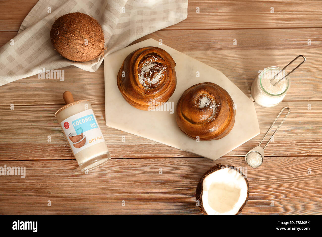 Coconut buns hi-res stock photography and images - Alamy