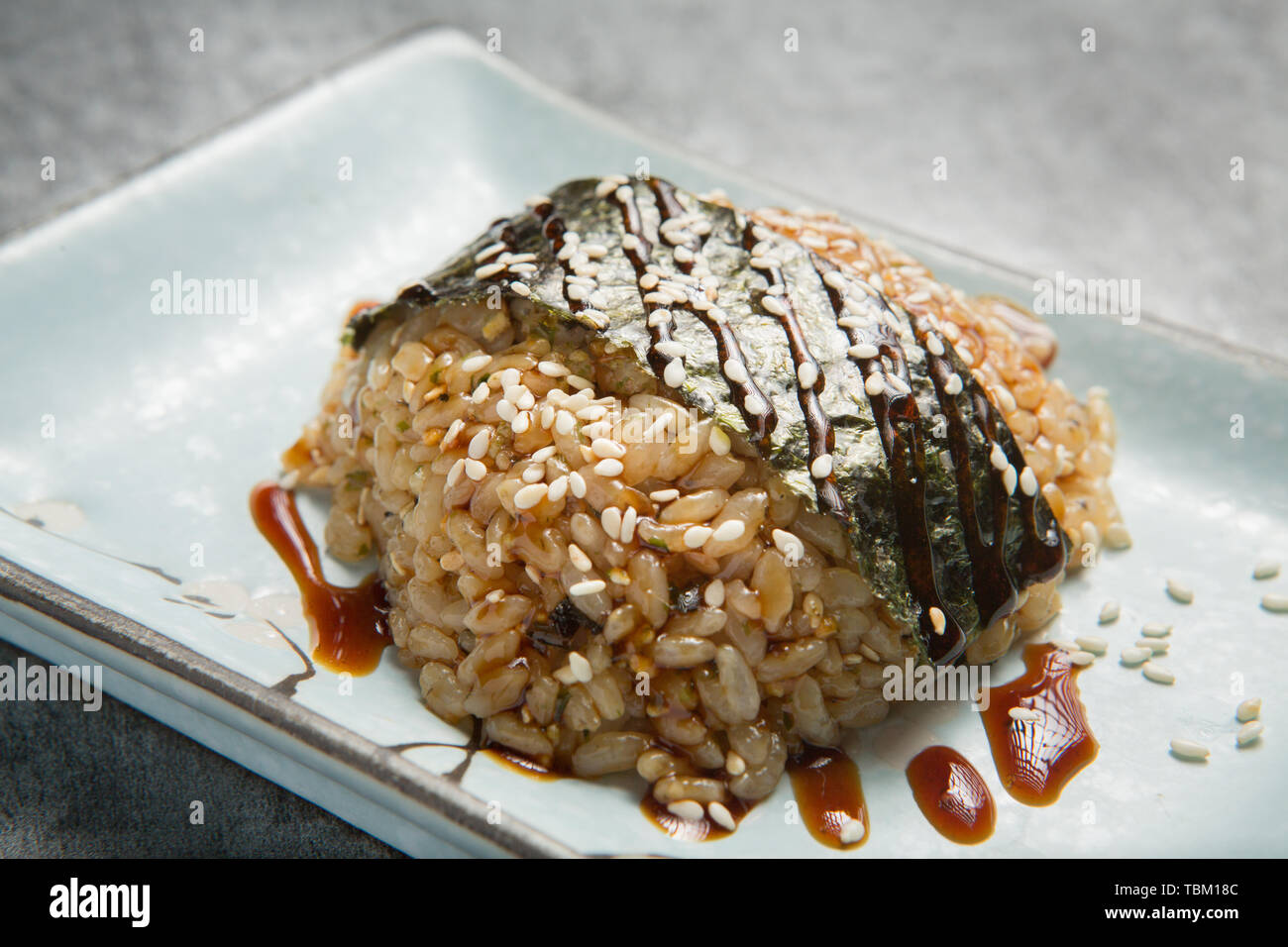 Brown sugar glutinous rice cake Stock Photo - Alamy