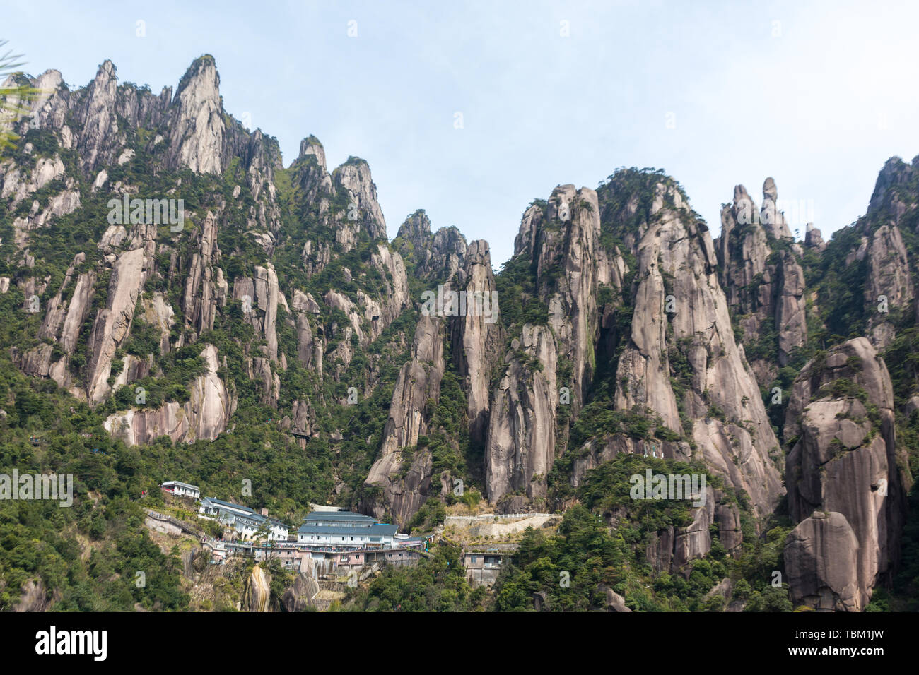 Jiangxi xianshan mountain peaks hi-res stock photography and images - Alamy