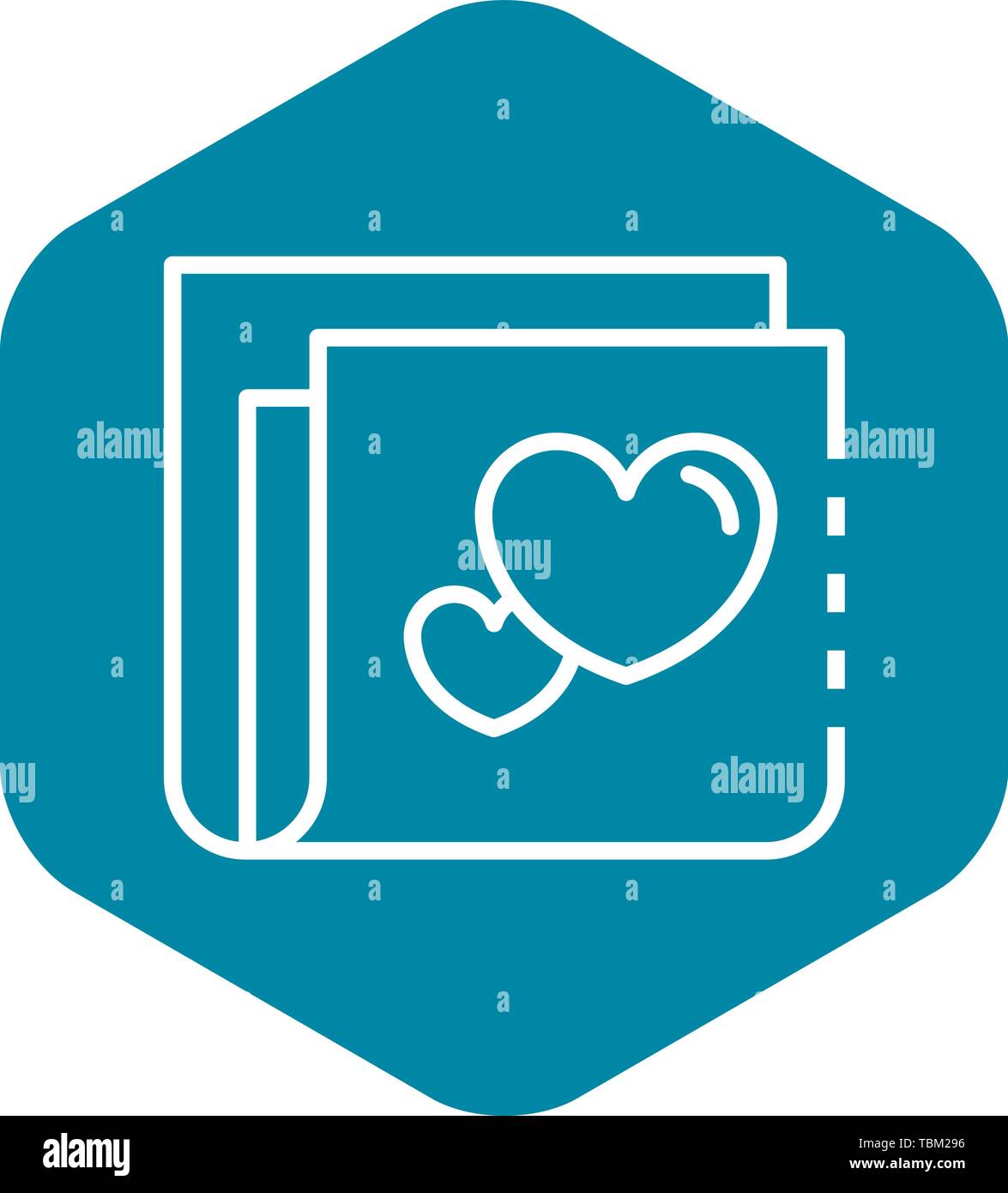 Like folder icon, outline style Stock Vector Image & Art - Alamy