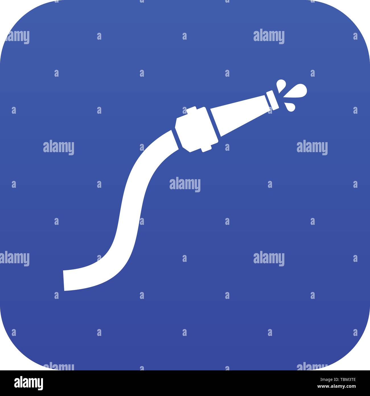 Blue hose reel Stock Vector Images - Alamy