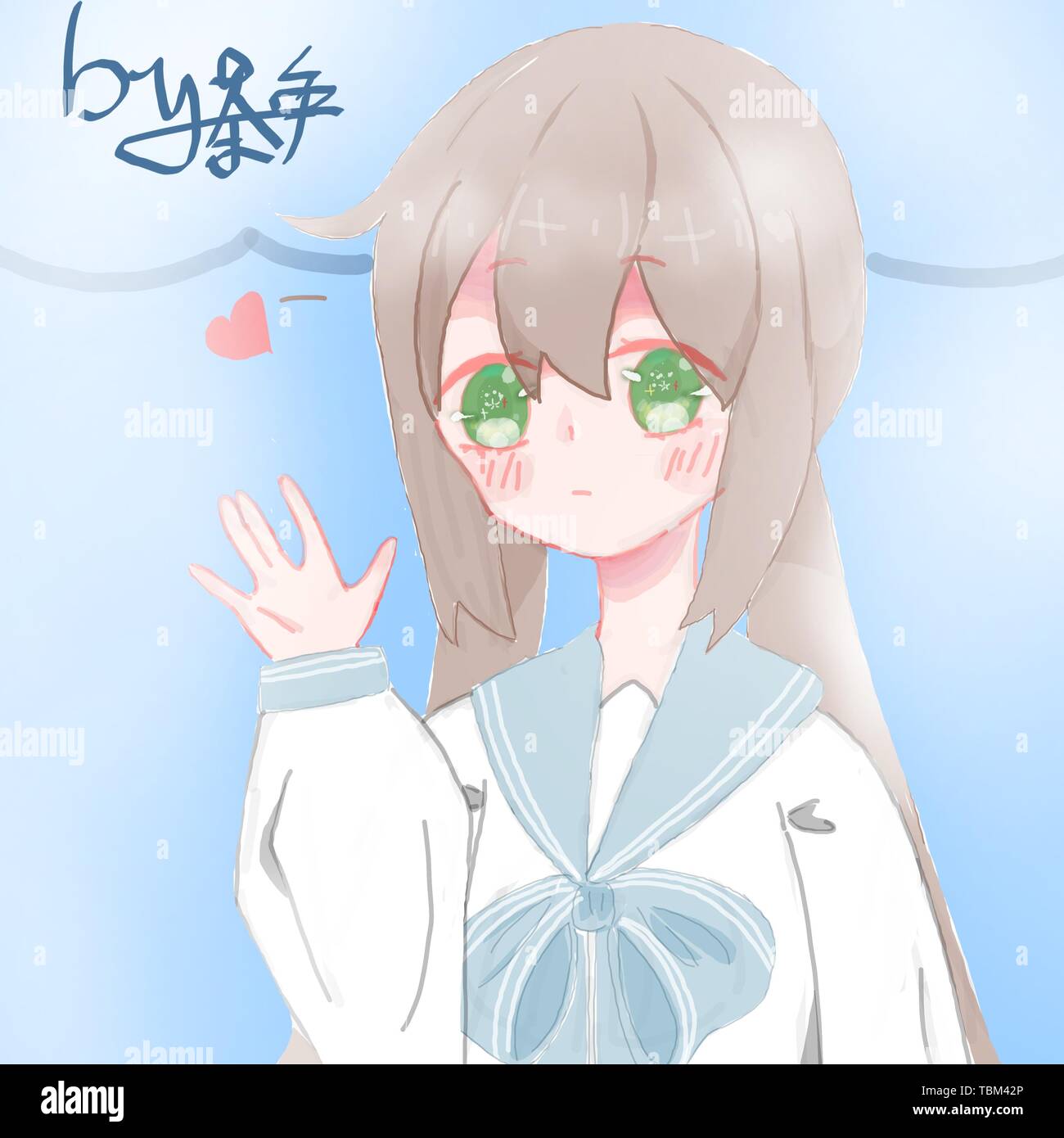 Draw the picture Stock Photo - Alamy