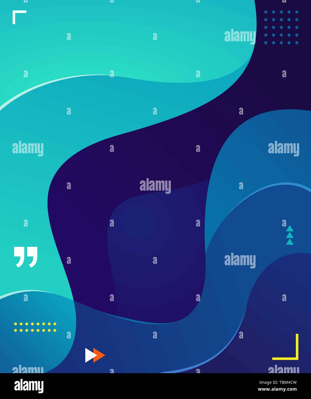 Liquid and wavy fluid vector graphic asset. Trendy, modern and dynamic ...