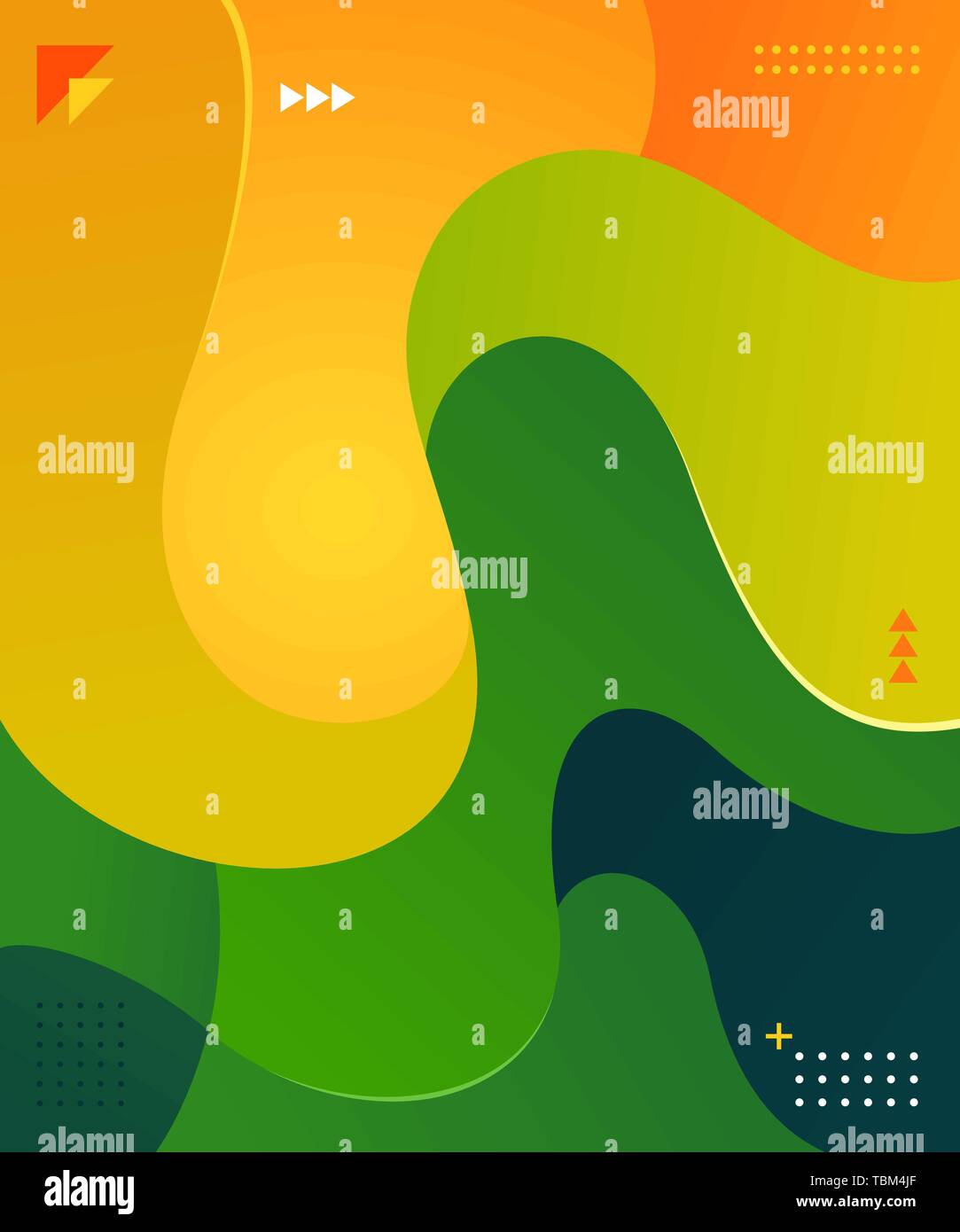 Liquid and wavy fluid vector graphic asset. Trendy, modern and dynamic ...