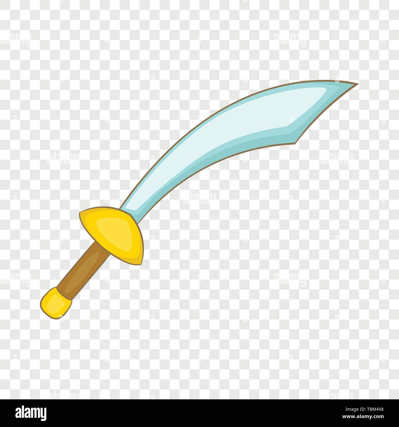 Saber icon, cartoon style Stock Vector Image & Art - Alamy