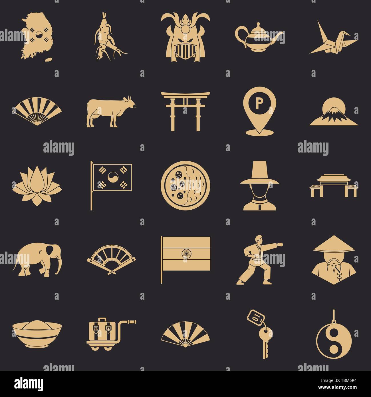 Chinese things Stock Vector Images - Alamy