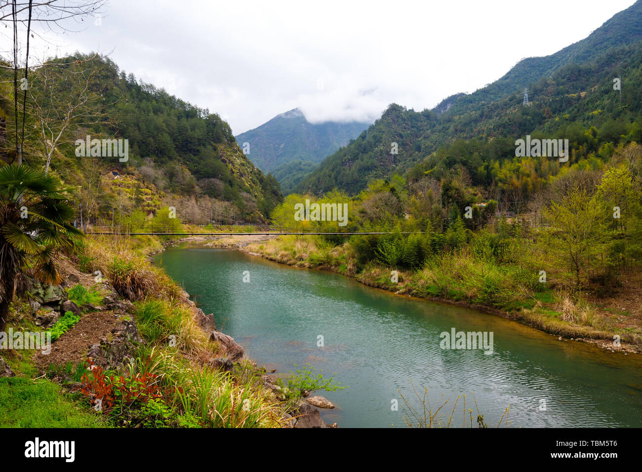 Lishui ancient village Stock Photo - Alamy