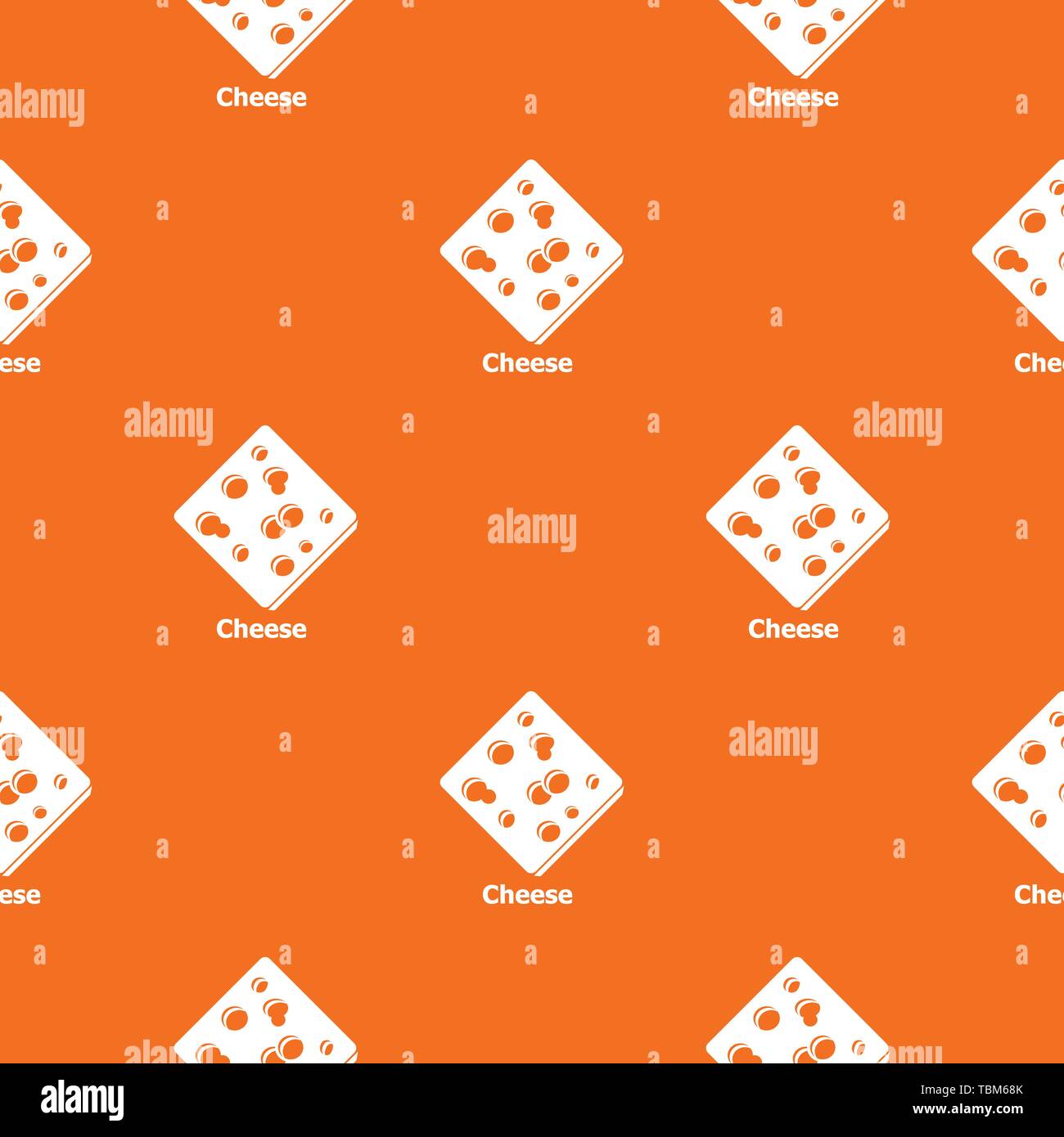 Cheese pattern vector orange Stock Vector Image & Art - Alamy