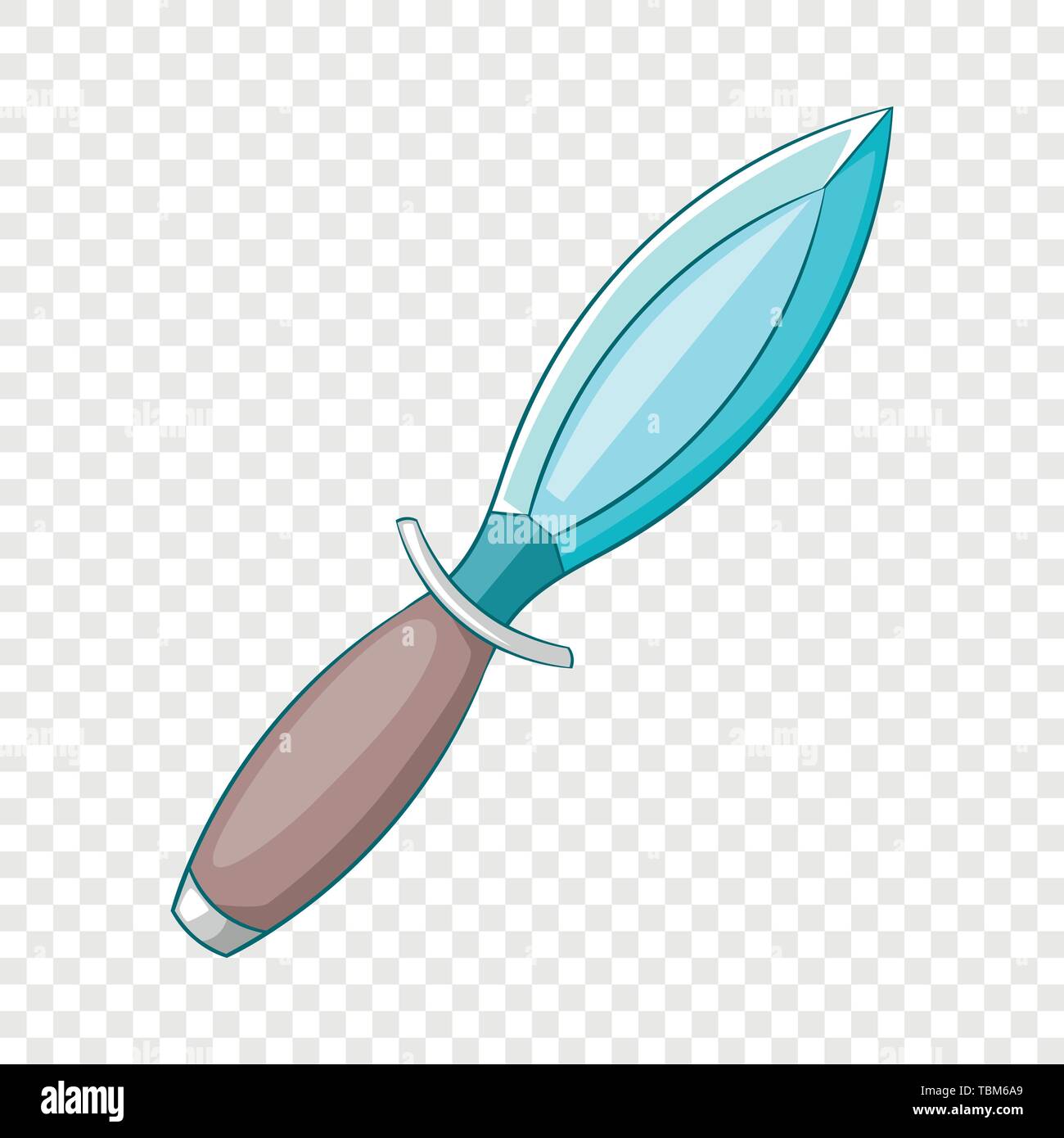 Steel knife icon, cartoon style Stock Vector Image & Art - Alamy