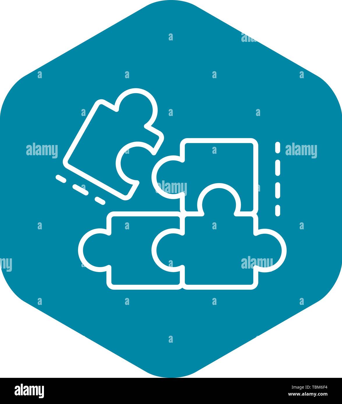 Joining system Stock Vector Images - Alamy