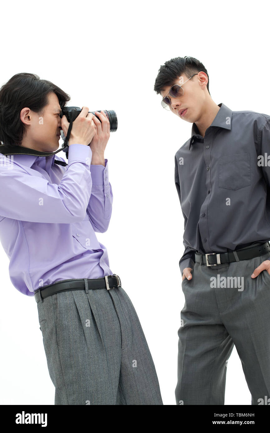Professional model shoot hi-res stock photography and images - Alamy