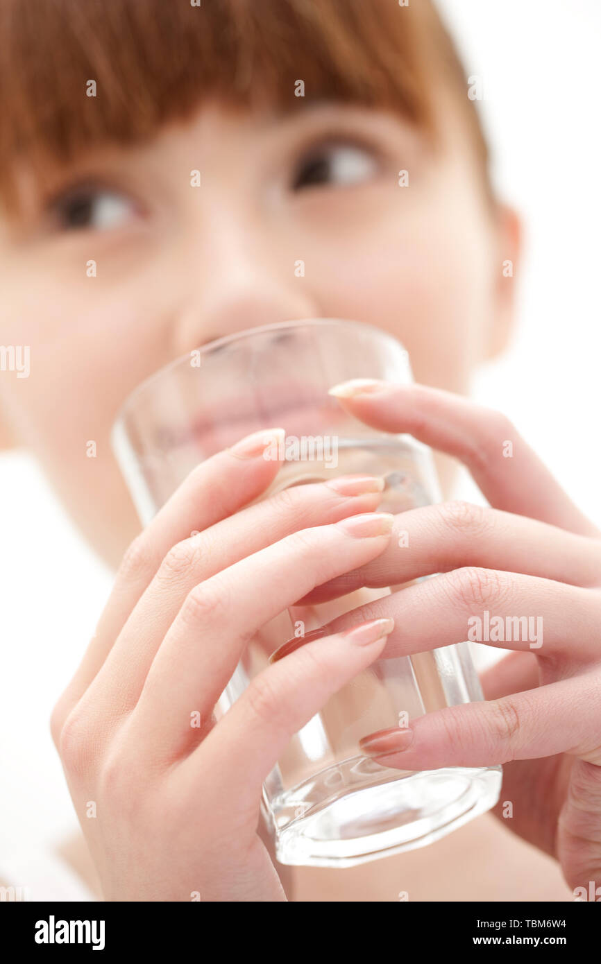 Healthy drinking water Stock Photo - Alamy