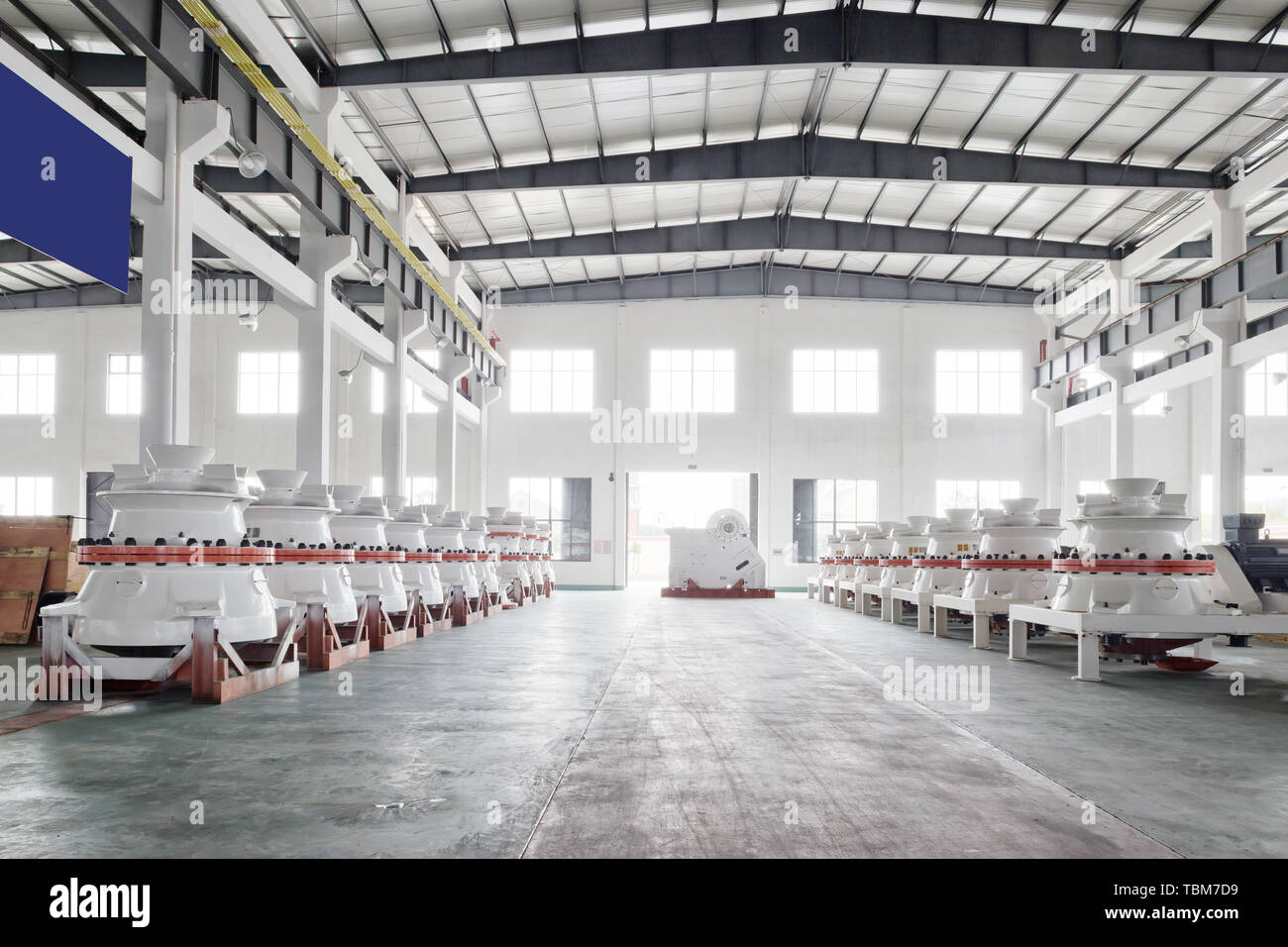 Internal factory design Stock Photo - Alamy