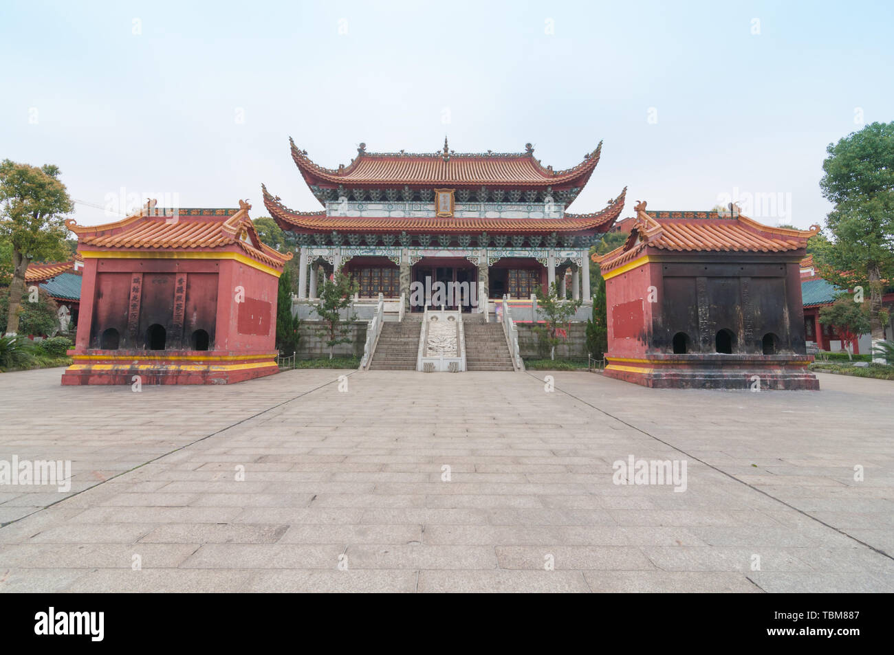 Shaoyang yuqing palace Stock Photo - Alamy