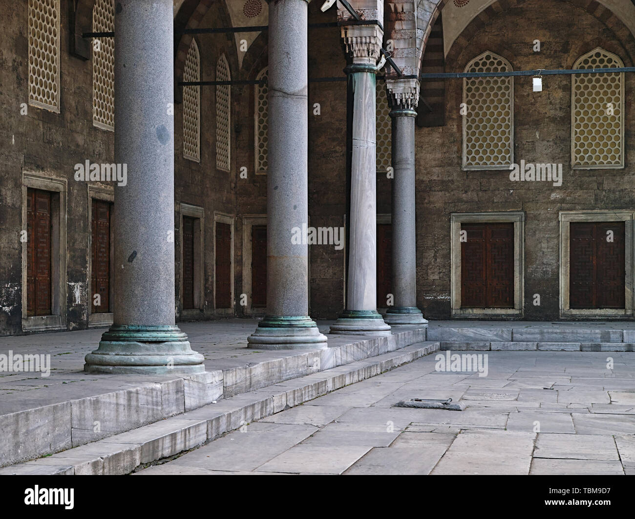 Turkish architecture stairs ottoman turkish hi-res stock photography ...