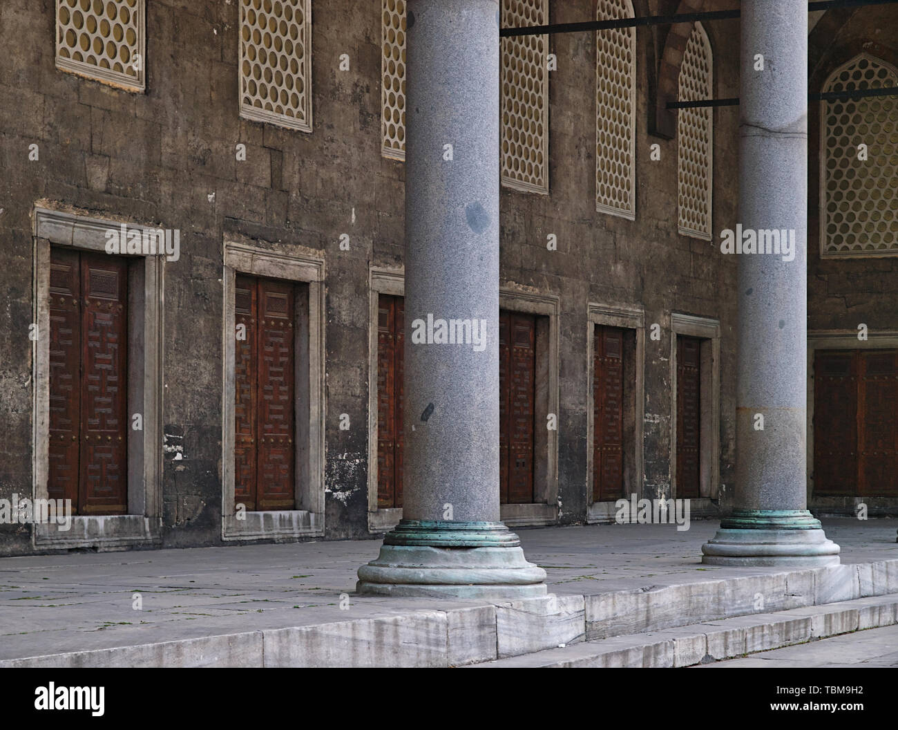 Turkish architecture stairs ottoman turkish hi-res stock photography ...