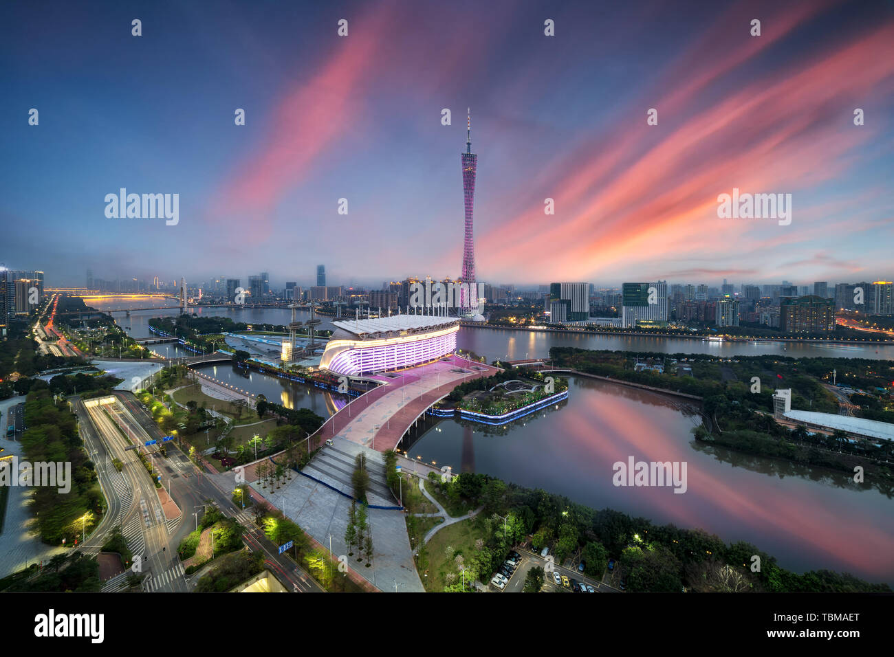 Guangzhou architecture lighting festival hi-res stock photography and ...