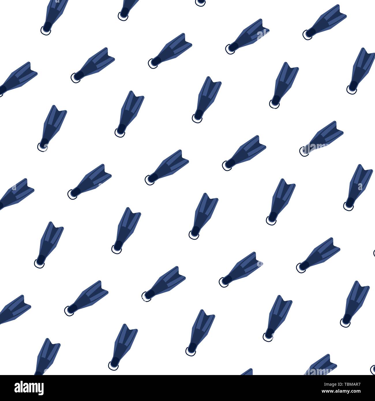 diving fins equipment pattern background Stock Vector Image & Art - Alamy
