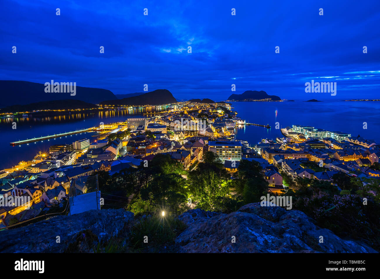 Aksla viewpoint view hi-res stock photography and images - Alamy