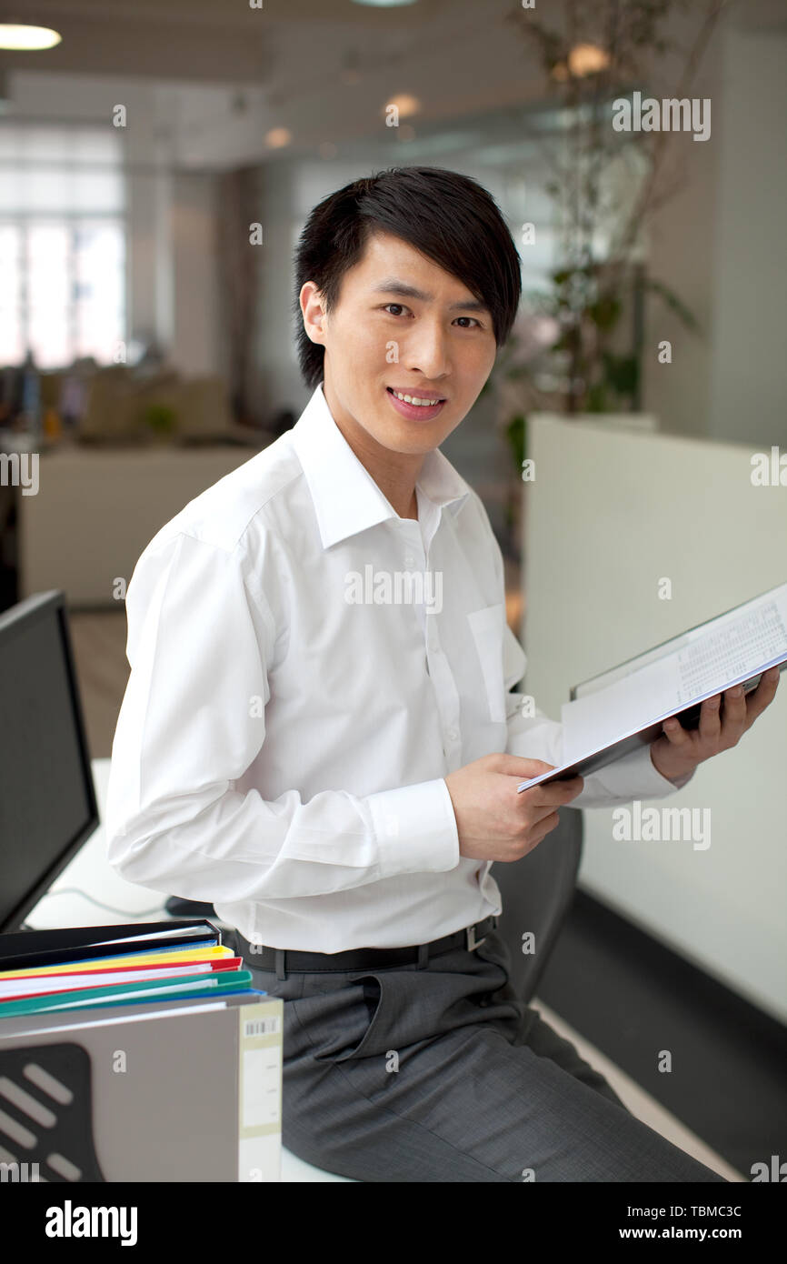 An office white-collar worker Stock Photo - Alamy