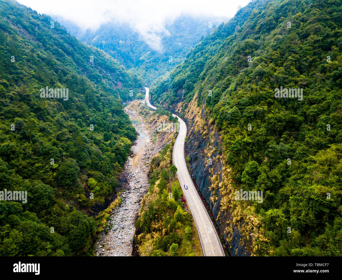 Fujian Geographic Aerial Photography Stock Photo - Alamy