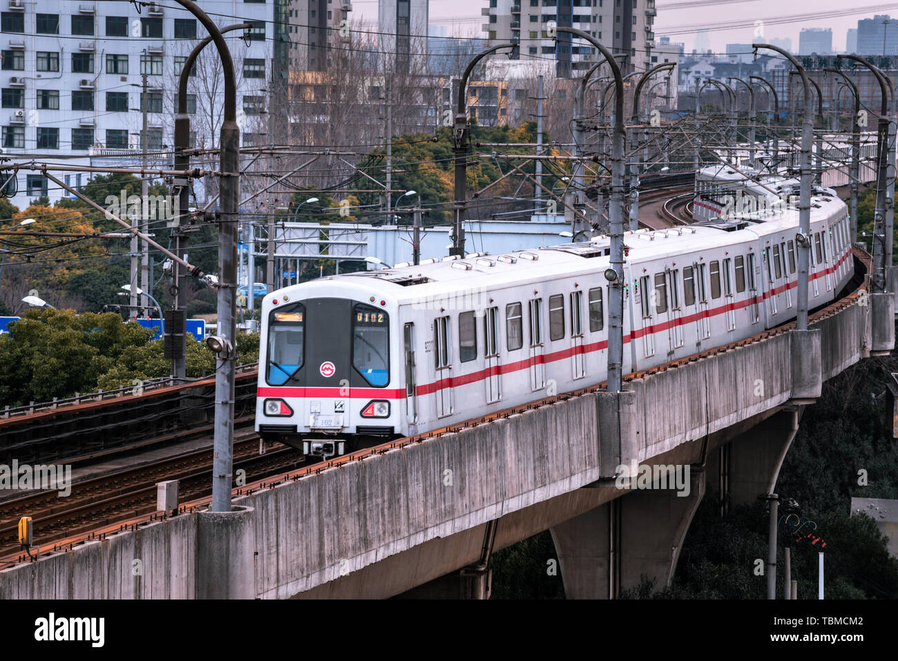 Light rail vehicles hi-res stock photography and images - Alamy
