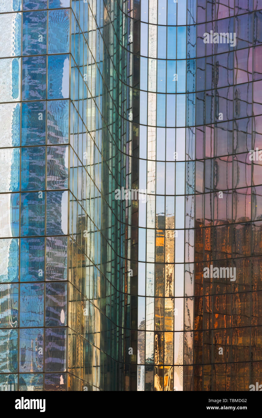 Building exterior glass curtain wall Stock Photo - Alamy