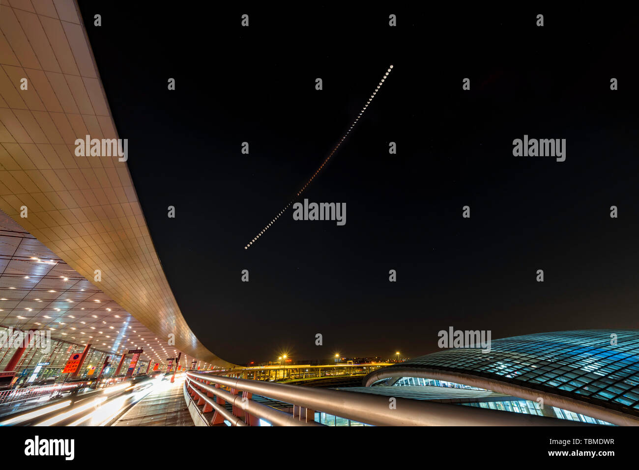 Sequence of Red, Blue Moon Eclipse Sequence Photography at Capital ...